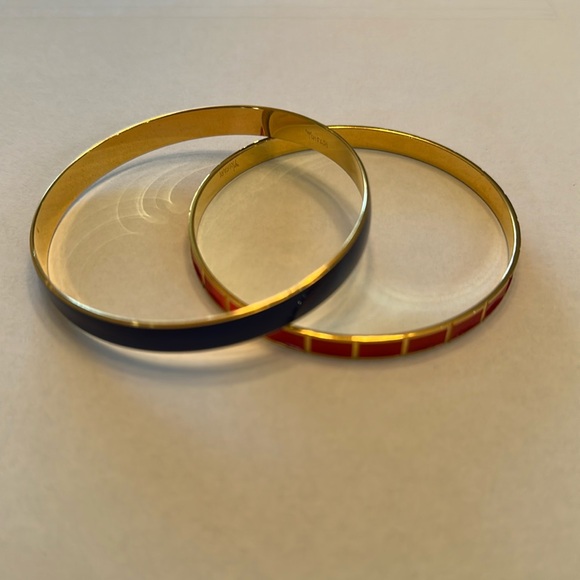 Trifari | Jewelry | Vintage Stacking Trifari Bangle Bracelets Red Blue ...